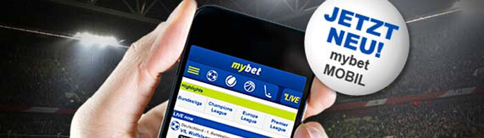 mybet Sportwetten App - mobil wetten ohne Download
